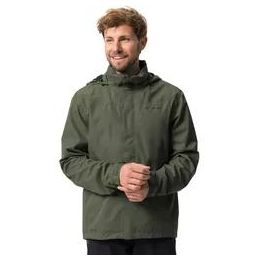 Fahrradjacke Vaude "MEN'S ESCAPE BIKE LIGHT JACKET", Gr. L, grün (khaki), Web, Obermaterial: 100% Polyester, unifarben, sportlich, Langarm mit verstellbarem Klettverschluss, Jacken