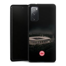 DeinDesign Galaxy S20 FE 5G Handy Silikon H&uuml;lle Case schwarz Handyh&uuml;lle Eintracht Frankfurt Official Licensed Product Stadium