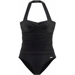 Lascana Damen Badeanzug, schwarz, Gr&ouml;&szlig;e 38B