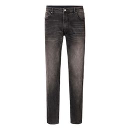 John Devin Herren 5-Pocket-Jeans, black-denim, Gr&ouml;&szlig;e 32