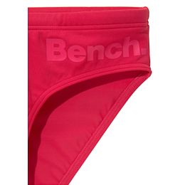 Bench. Herren Badeslip, rot, Größe 4