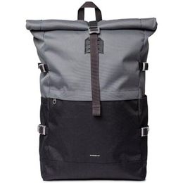 Sandqvist Rucksack Icon Grau / Schwarz Groß