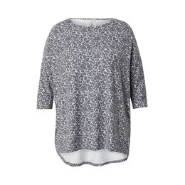 Only Carmakoma Shirt Damen Größe XXXL/4XL grau / schwarz