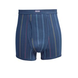 KINGsCLUB Herren Hose kurz, blau-bedruckt, Gr&ouml;&szlig;e 5