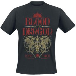 Game Of Thrones House of the Dragon - Blood Of The Dragon T-Shirt schwarz in M 512133