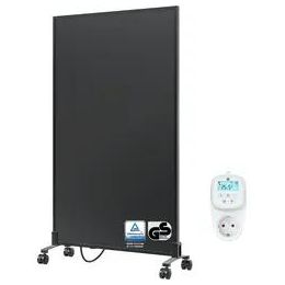Bringer® Infrarotheizung Standgerät - 800 (BRIH800) / BRTW: Smart Thermostat und App / Schwarz
