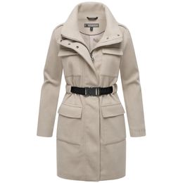 Marikoo Mantel 'Tanokoo 16' Damen Gr&ouml;&szlig;e XS beige