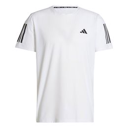 adidas Performance Funktionsshirt 'Own The Run' Herren Gr&ouml;&szlig;e XL schwarz / wei&szlig;