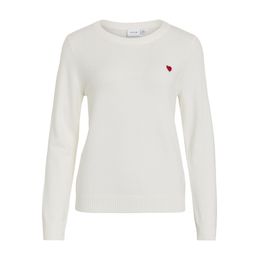 Vila Pullover 'VIRil' Damen Gr&ouml;&szlig;e XS rot / wei&szlig;
