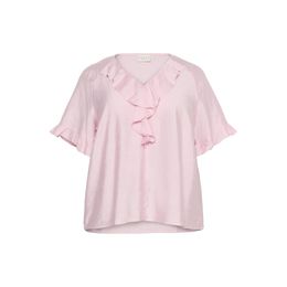 Kaffe Curve Bluse Damen Gr&ouml;&szlig;e 5XL rosa