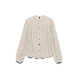 V&eacute;ro Moda Vero Moda Bluse 'VMVictoria' Damen Gr&ouml;&szlig;e XS hellgrau