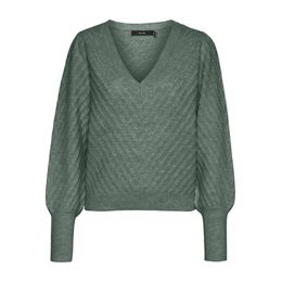 V&eacute;ro Moda Vero Moda Pullover 'STINNA' Damen Gr&ouml;&szlig;e L gr&uuml;n