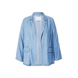 Only Carmakoma Blazer 'CARCHARIS' Damen Gr&ouml;&szlig;e 42 blue denim