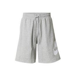 Nike Sportswear Shorts 'CLUB ALUMNI' Herren Gr&ouml;&szlig;e 40 graumeliert / wei&szlig;