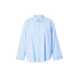 Only Carmakoma Bluse 'CARNew Grace Julia' Damen Gr&ouml;&szlig;e XXL hellblau