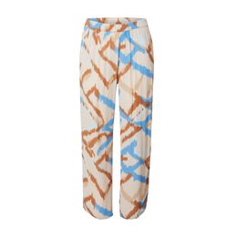 Only Carmakoma Pants female size 42 Beige / Blue / Brown