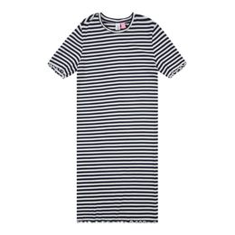 Vero Moda Girl Kleid 'VMVio' M&auml;dchen Gr&ouml;&szlig;e 140 navy / wei&szlig;