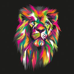 Pro Art Aludibondbild LION HEAD II
