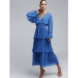 BWLDR Kleid 'Alana' Damen Größe 46 himmelblau Winterkleid