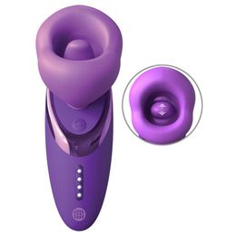 Fantasy For Her Zungenvibrator „Pleasure Sucker“ mit Saugschale