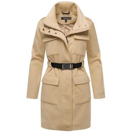 Marikoo Mantel 'Tanokoo 16' Damen Gr&ouml;&szlig;e XXL beige