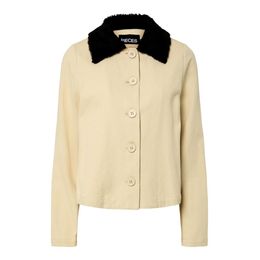 Pieces Jacke 'PCJackie' Damen Gr&ouml;&szlig;e M beige / schwarz
