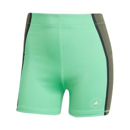 adidas by Stella McCartney Sportshorts 'Short' Damen Größe XXXL/4XL oliv / hellgrün / schwarz