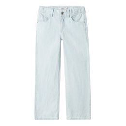 name it Jeans 'NKFRose' M&auml;dchen Gr&ouml;&szlig;e 122 hellblau / wei&szlig;