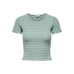Only T-Shirt 'ONLEmma' Damen Gr&ouml;&szlig;e S pastellgr&uuml;n / wei&szlig;