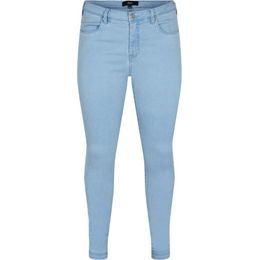 ZIZZI Jeans 'Amy' Damen Gr&ouml;&szlig;e 49/50 hellblau