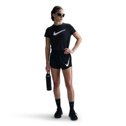 Nike One Swoosh Dri-FIT Mid-Rise Brief-Lined Shorts Damen