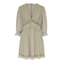 LeGer by Lena Gercke Kleid 'Flavia' Damen Größe 36 khaki / weiß Winterkleid