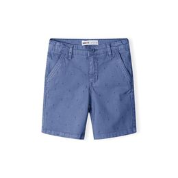 MINOTI Shorts Jungen Größe 140/146 marine / rauchblau