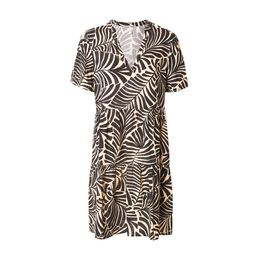 Only Kleid 'ONLNOVA THEA' Damen Größe 42 beige / schwarz Winterkleid