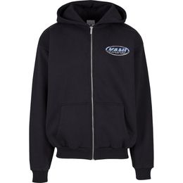 Karl Kani Zip-Up Hoodie male Black size XXL