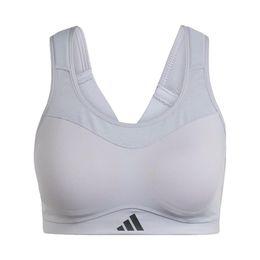 adidas Performance Sport-BH 'TLRDIM' Damen Größe 4XS silber