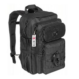 MFH Kids US Rucksack Assault Youngster schwarz