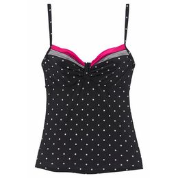 Lascana Bügel-Tankini-Top 'Monroe' mehrfarbig Gr. 36 Cup C. Mit Bügel