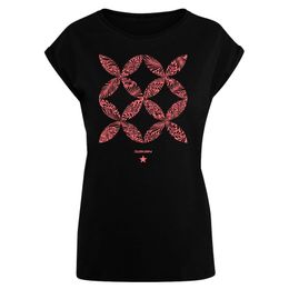 F4NT4STIC T-Shirt Damen Gr&ouml;&szlig;e L pink / schwarz
