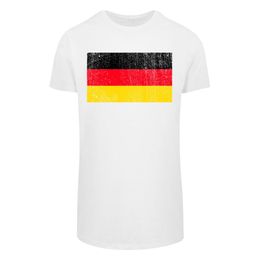 F4NT4STIC Shirt 'Germany Deutschland Flagge distressed' male White size L