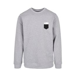 F4NT4STIC Sweatshirt 'Pocket with Cards' male Grey size XS