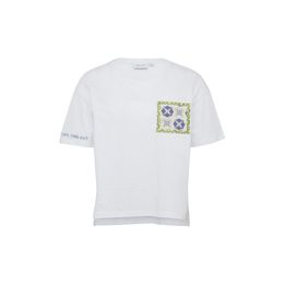 comma, comma casual identity Shirt Damen Größe XL blau / grün / weiß
