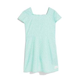 Calvin Klein Jeans Kleid Mädchen Größe 152 pastellgrün / weiß