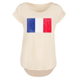 F4NT4STIC Shirt 'France Frankreich Flagge' female Beige size XXL