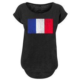 F4NT4STIC Shirt 'France Frankreich Flagge' Damen Gr&ouml;&szlig;e XXXL blau / hellrot / schwarz / wei&szlig;