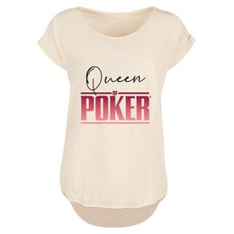 F4NT4STIC Shirt 'Queen of Poker' female Beige size 4XL