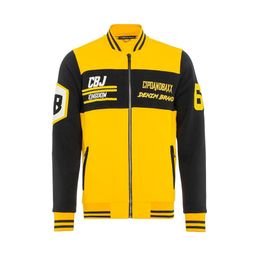 Cipo & Baxx Cipo & Baxx Zip-Up Hoodie male Yellow size XXL