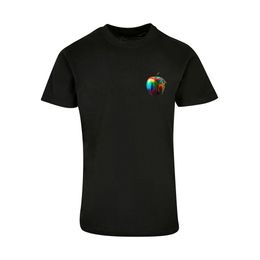 F4NT4STIC Shirt 'Colorfood Collection - Rainbow Apple' Herren Gr&ouml;&szlig;e XS mischfarben / schwarz
