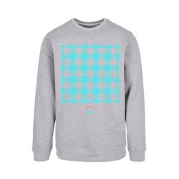F4NT4STIC Sweatshirt Herren Gr&ouml;&szlig;e M cyanblau / graumeliert / rot