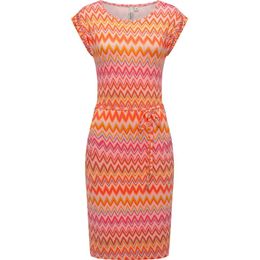 Ragwear Kleid 'Taggien' Damen Größe 44 lila / orangemeliert / pink / rosa